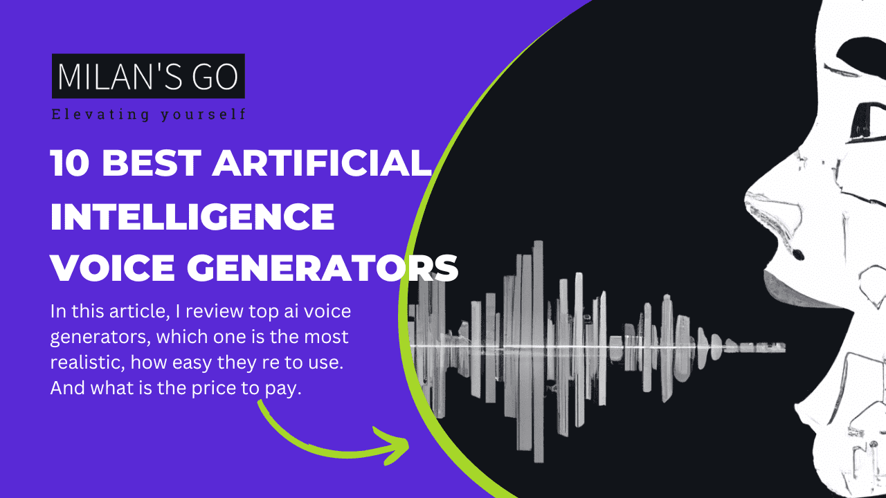 10 Best Artificial Intelligence Voice generators : milansgo.com